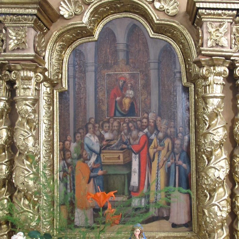 Ukraine, Predvirya, Church of the Conception of John the Baptist - Icons